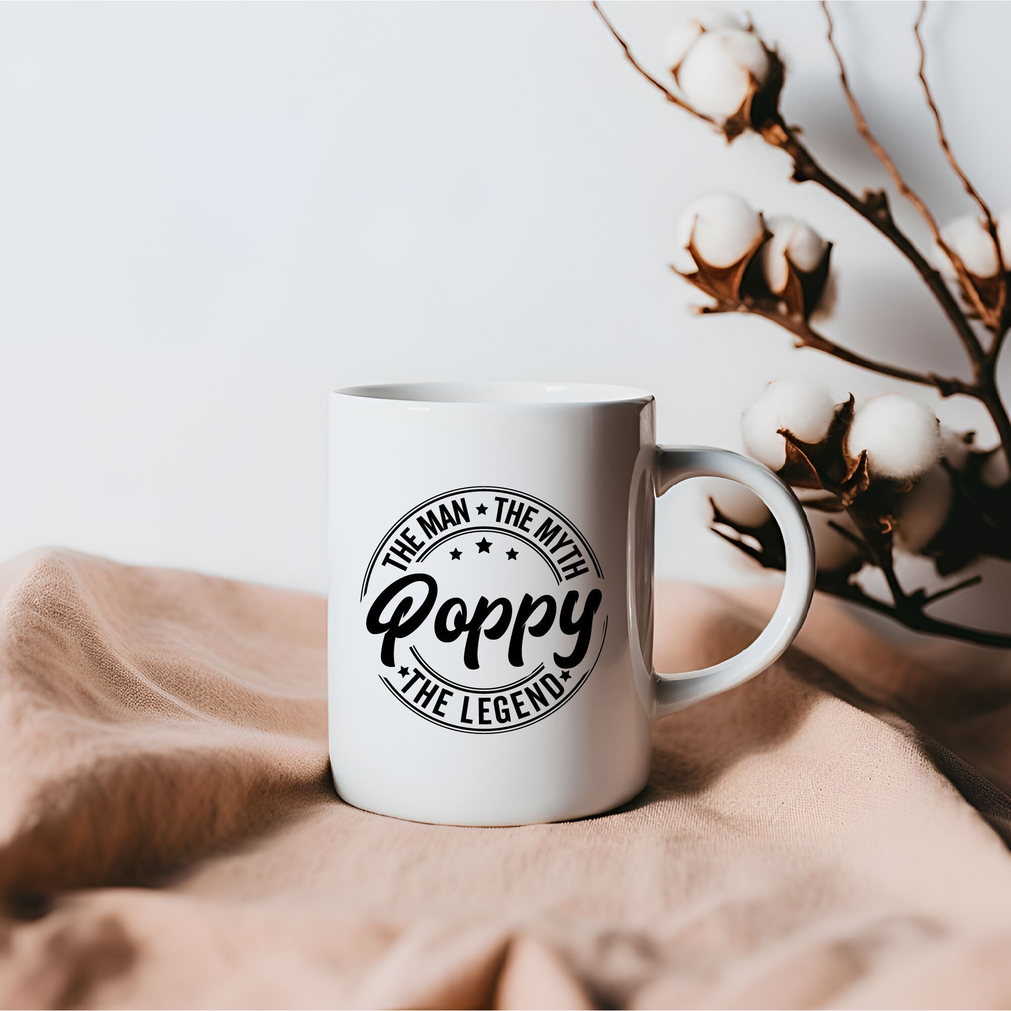 Poppy Svg, Poppy Man Myth Legend Svg, Poppy Shirt, Grandpa Svg ...