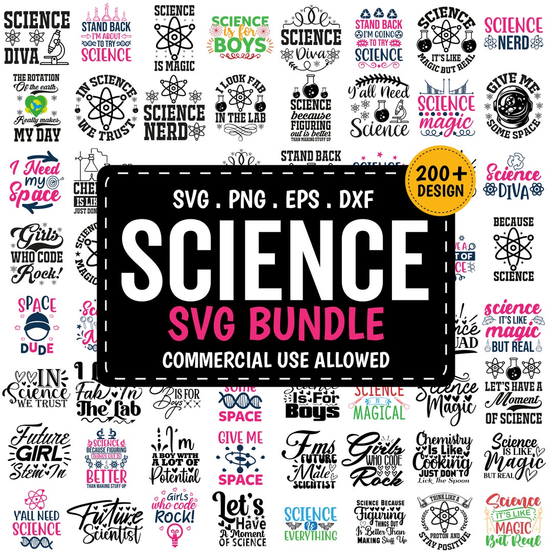 The Ultimate Science SVG Bundle, Science Quote Svg, Science Teacher Png ...