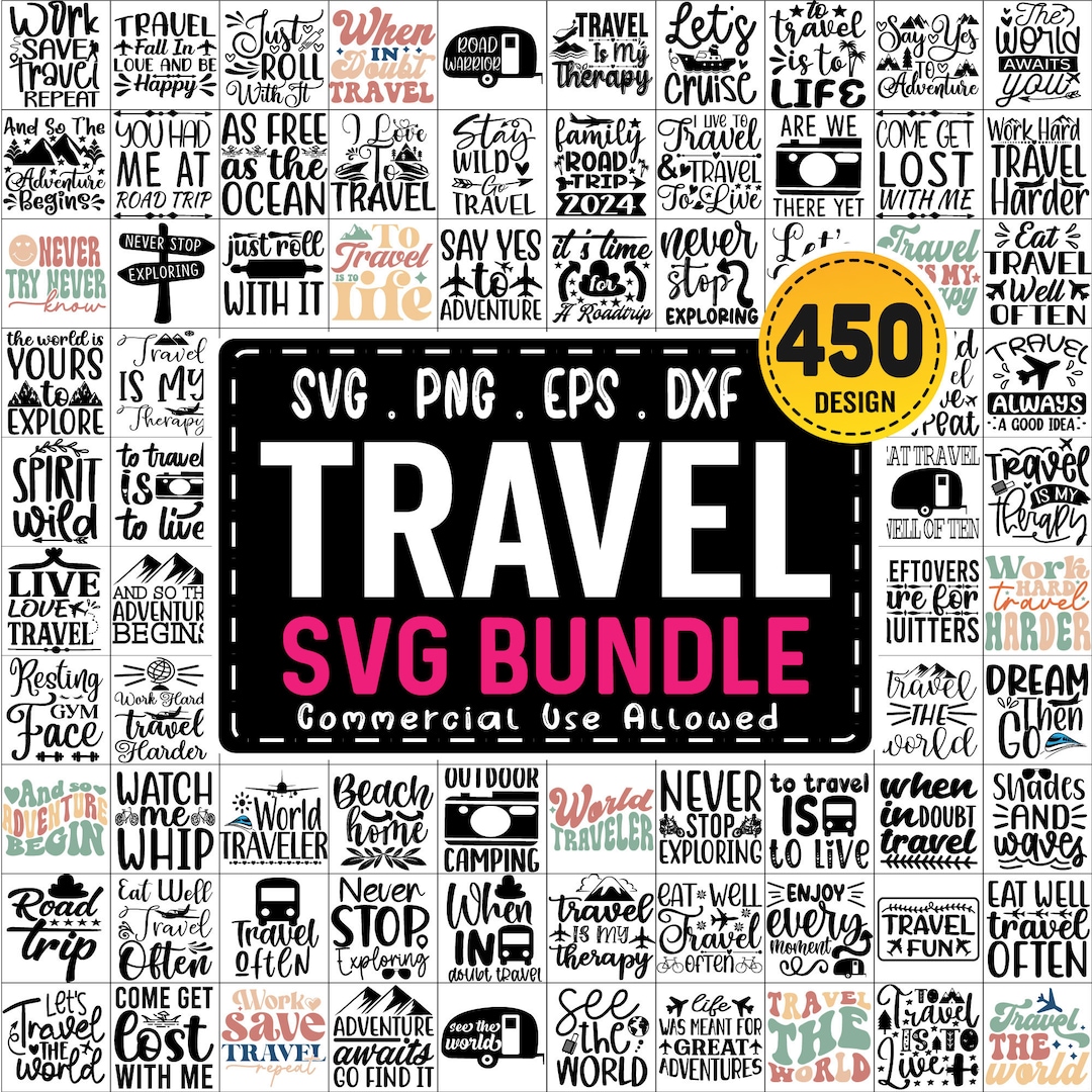 Travel SVG Bundle, Vacation SVG, Family Vacation Svg, Family Trip Svg ...