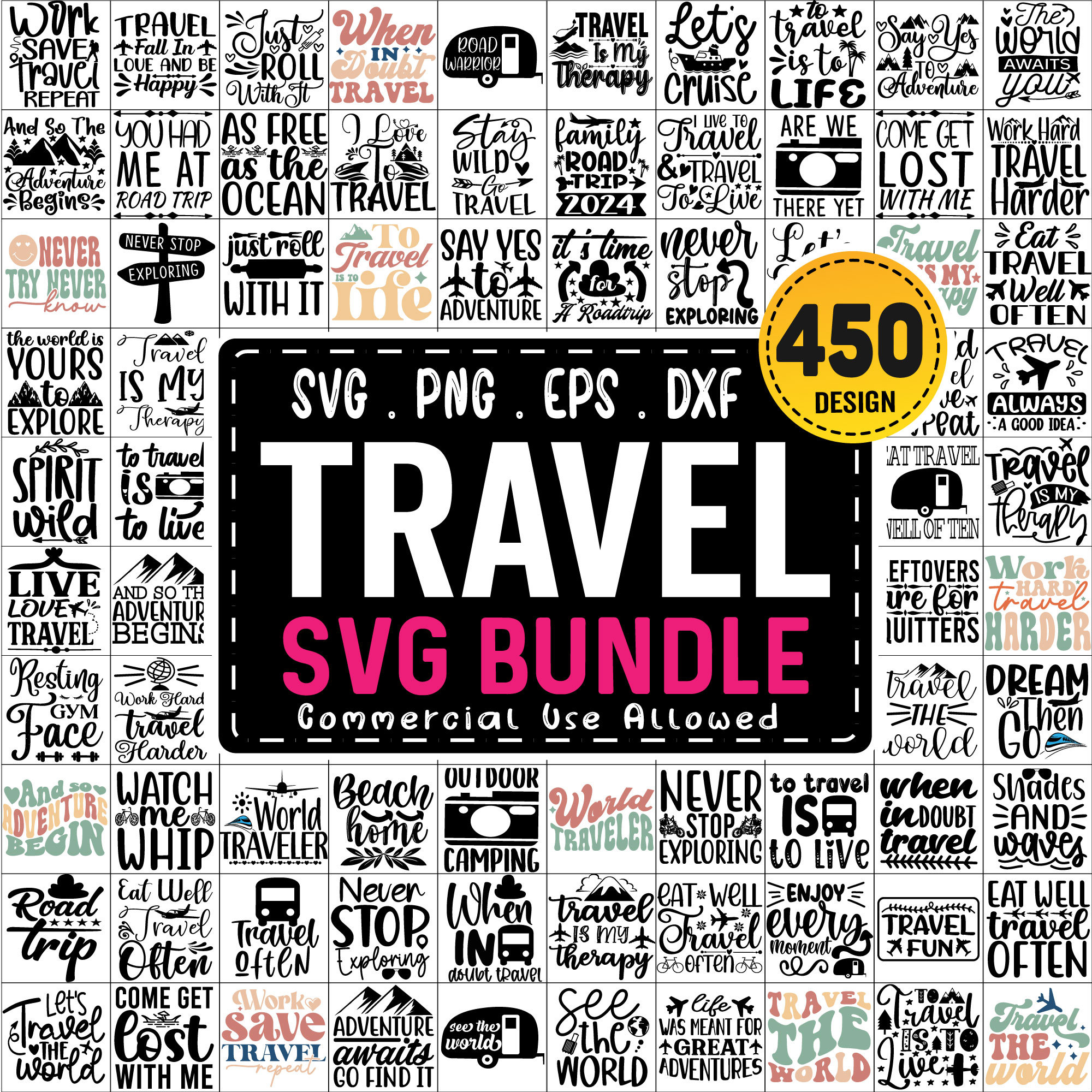 Travel SVG Bundle, Vacation SVG, Family Vacation Svg, Family Trip Svg ...