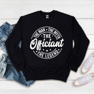 The Man the Myth the Legend the Officiant Svg, Officiant Proposal Gift ...