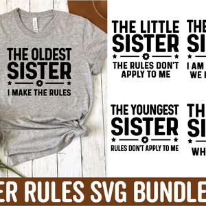 Family Rules Svg Bundle, Siblings Family Vacation Shirt, Matching ...