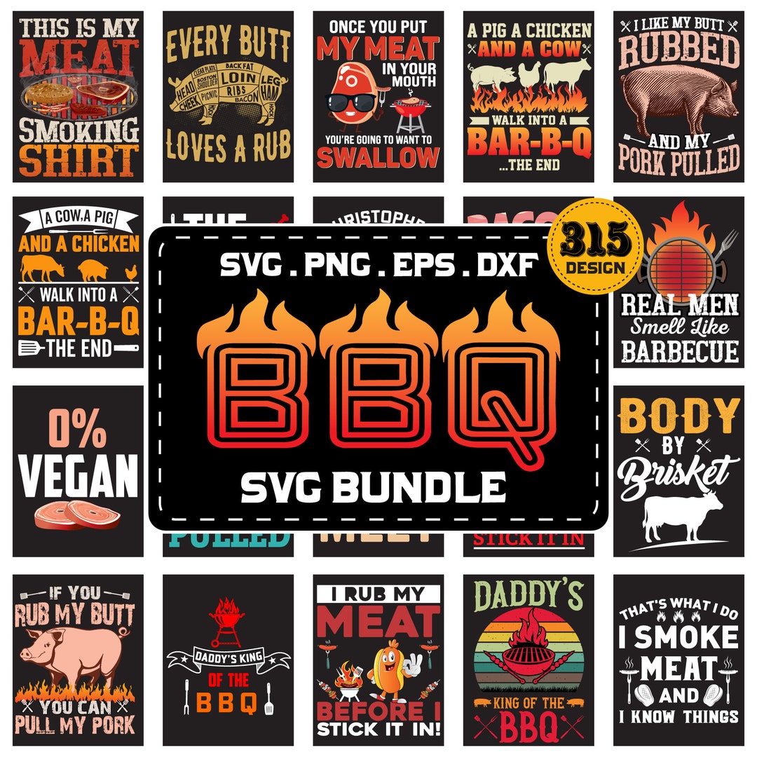 BBQ SVG Bundle, Bbq Quote Svg, Barbeque Svg Bundle, Bbq Svg Cut Files ...