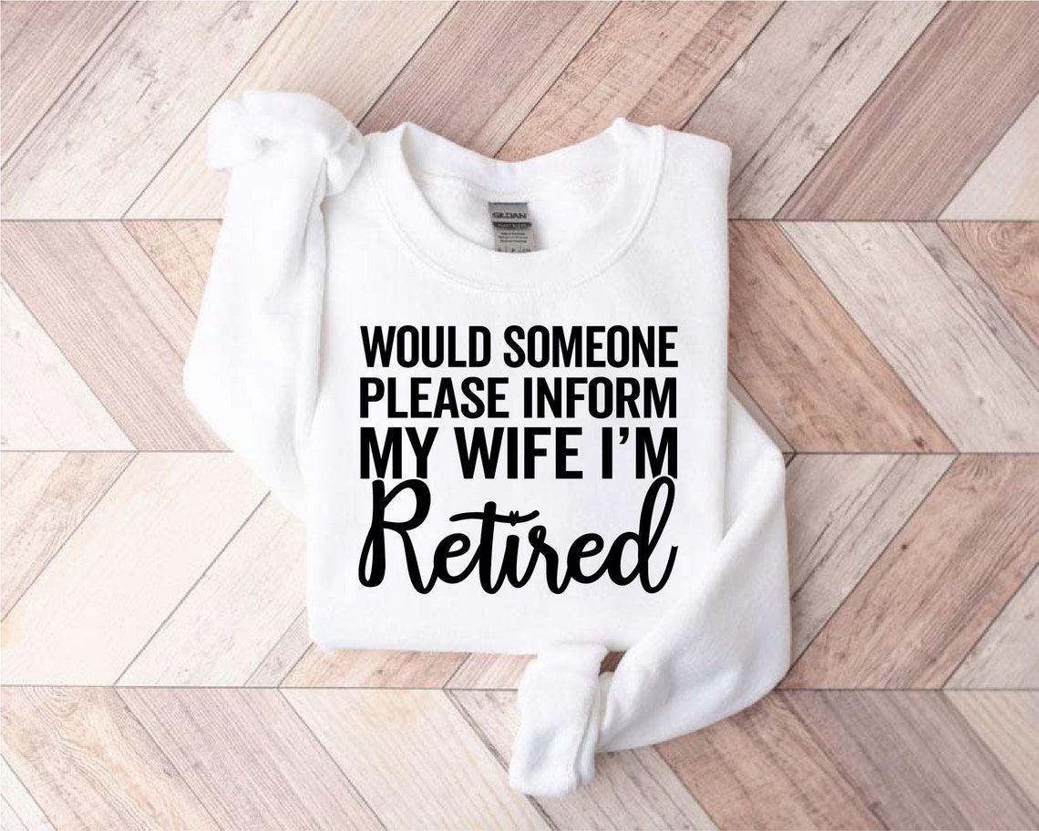 Retirement Husband Svg, Retired Svg, Retirement Svg for Men, Under New ...