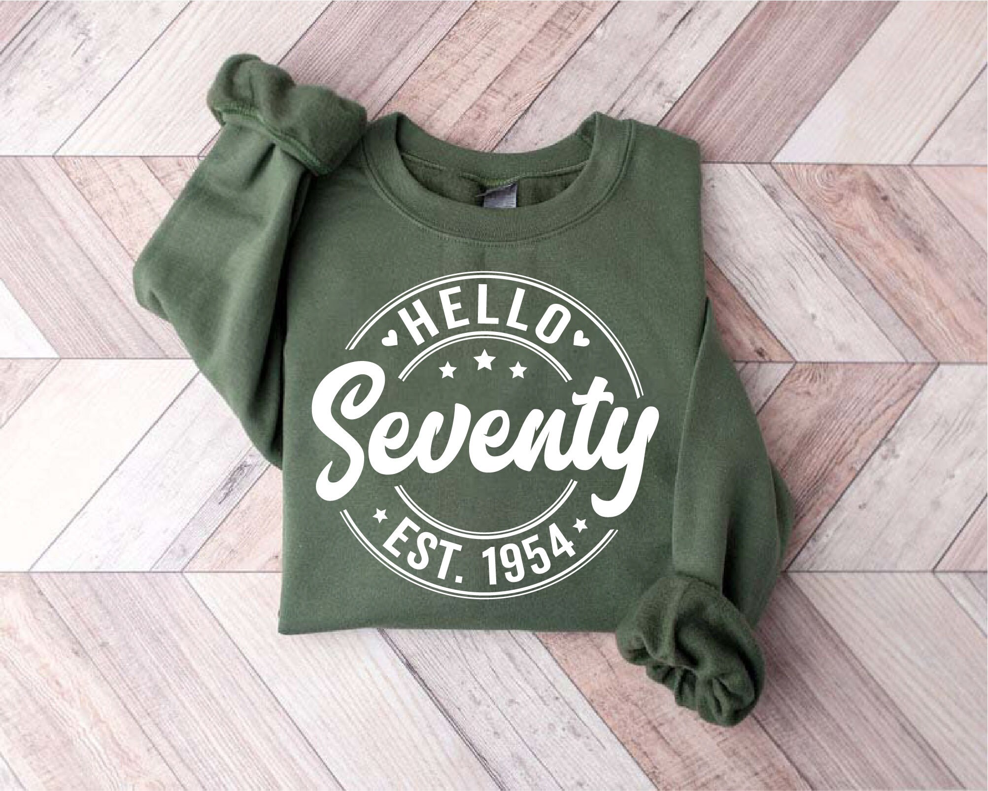 Hello Seventy Svg, 70th Birthday Svg, 70th Birthday Gift for Women ...