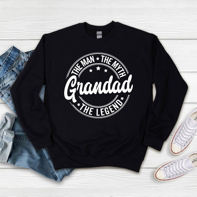 Granddad Svg, Grandad the Man the Myth the Legend Svg, Grandpa Svg ...