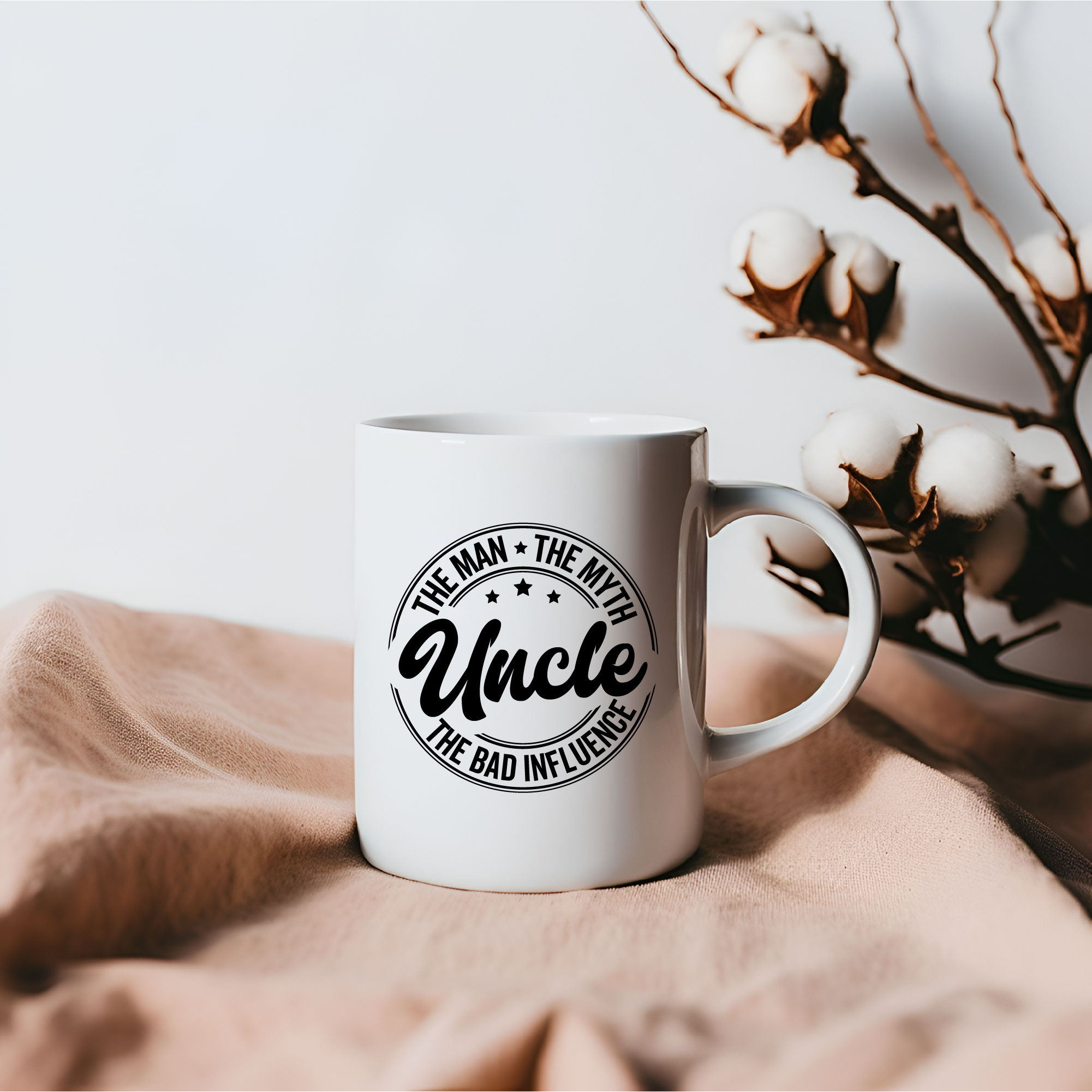 Uncle Svg, Uncle the Man the Myth the Bad Influence Svg, Uncle Shirt ...