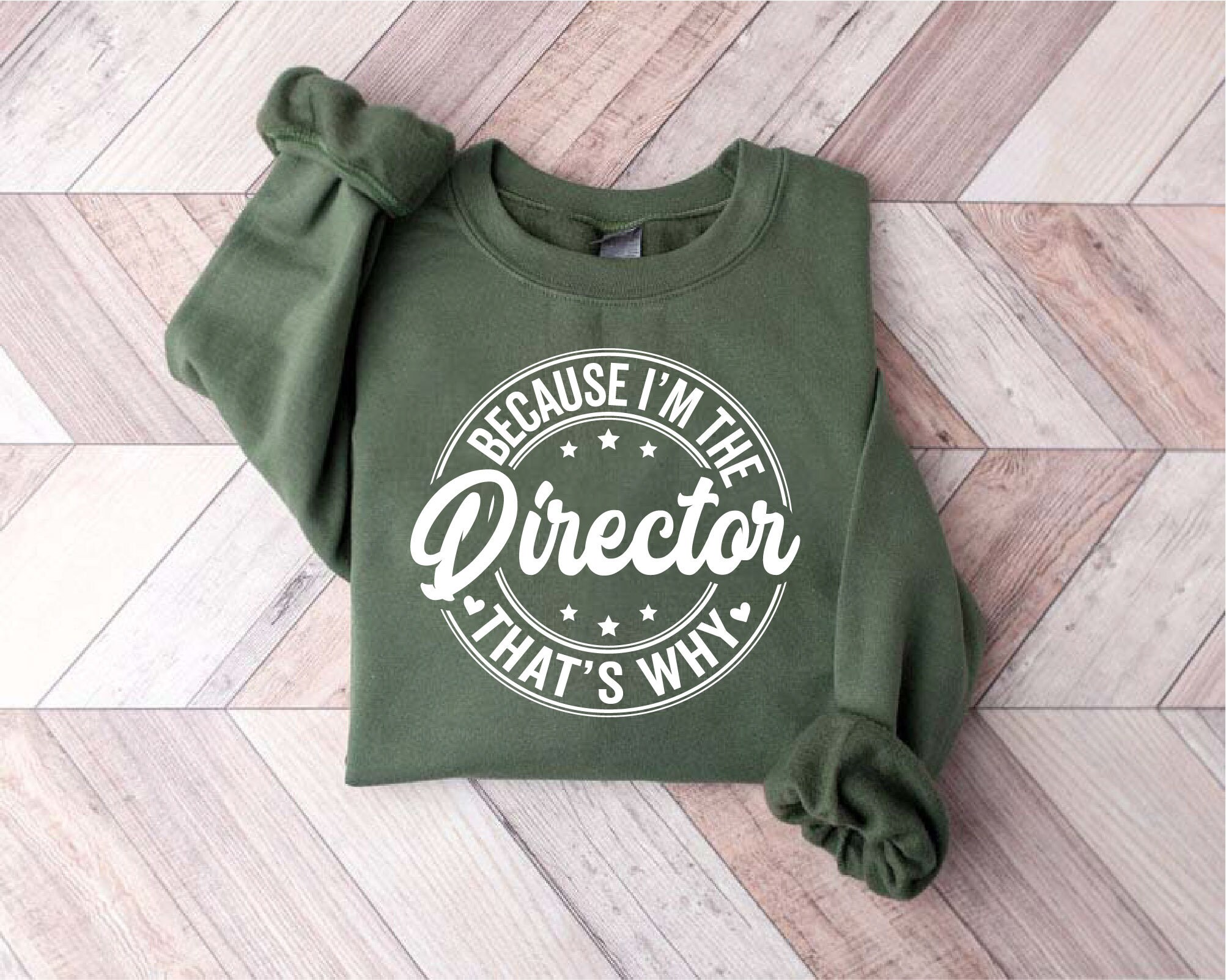 Funny Director Svg, I'm the Director Svg Shirt, Because I'm the ...