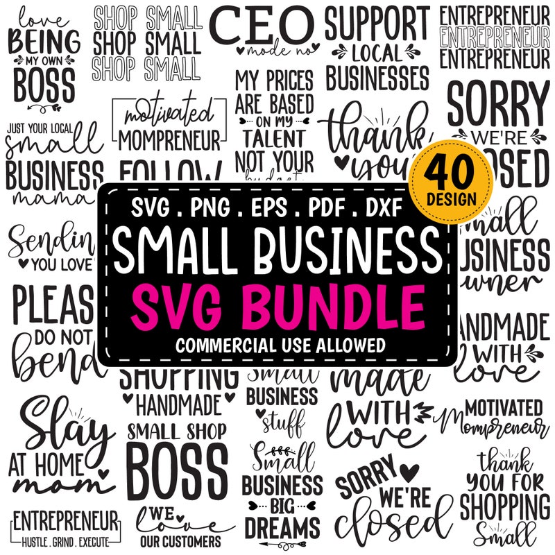 Small Business Svg - Etsy