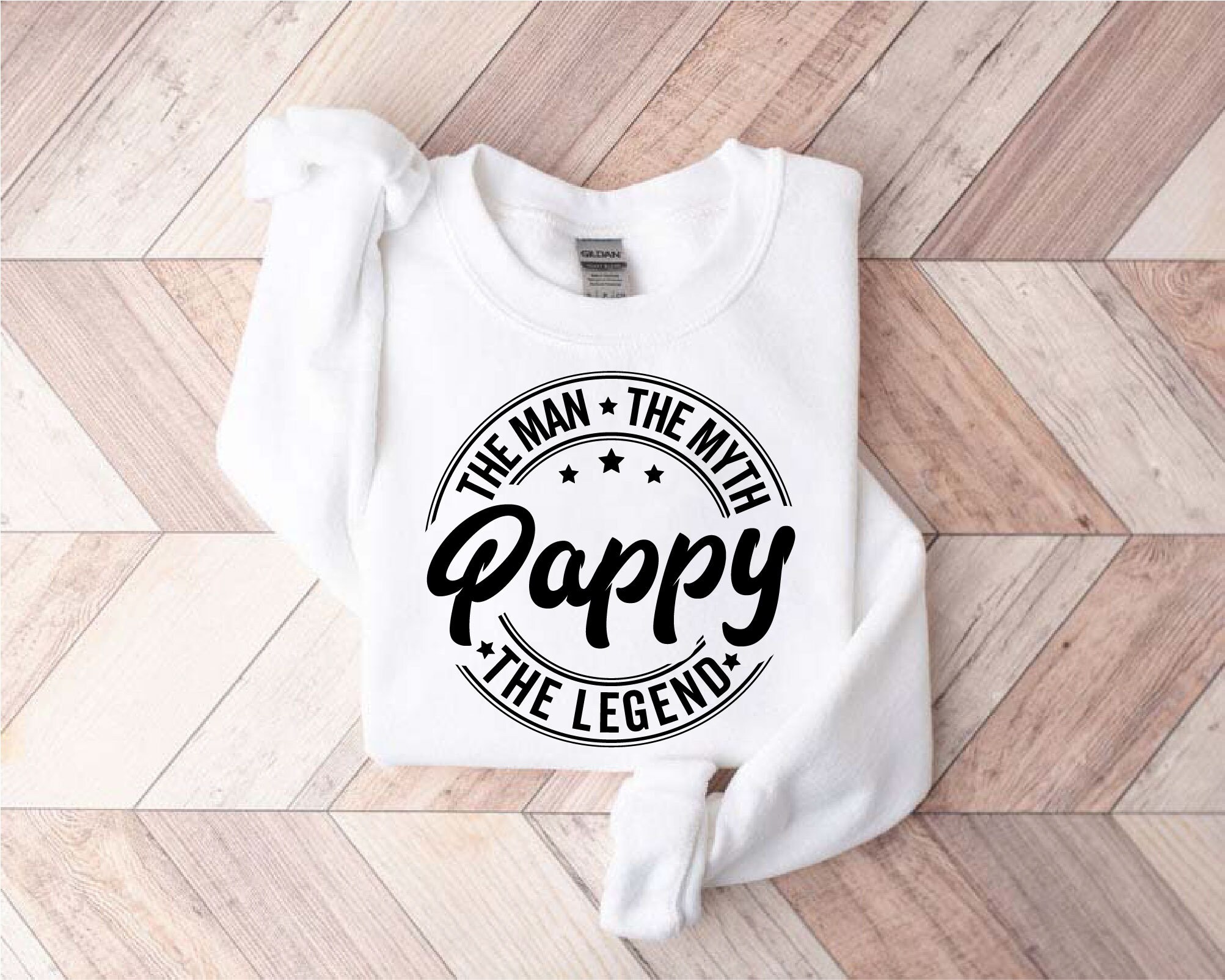 Pappy Svg, Pappy Man Myth Legend Svg, Pappy Shirt, Grandpa Svg ...