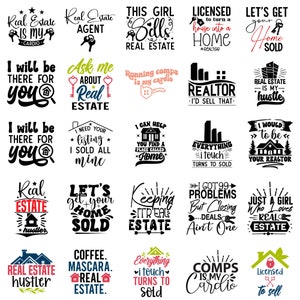 Real Estate SVG Bundle, Realtor Svg, Real Estate Home Svg, Real Estate ...