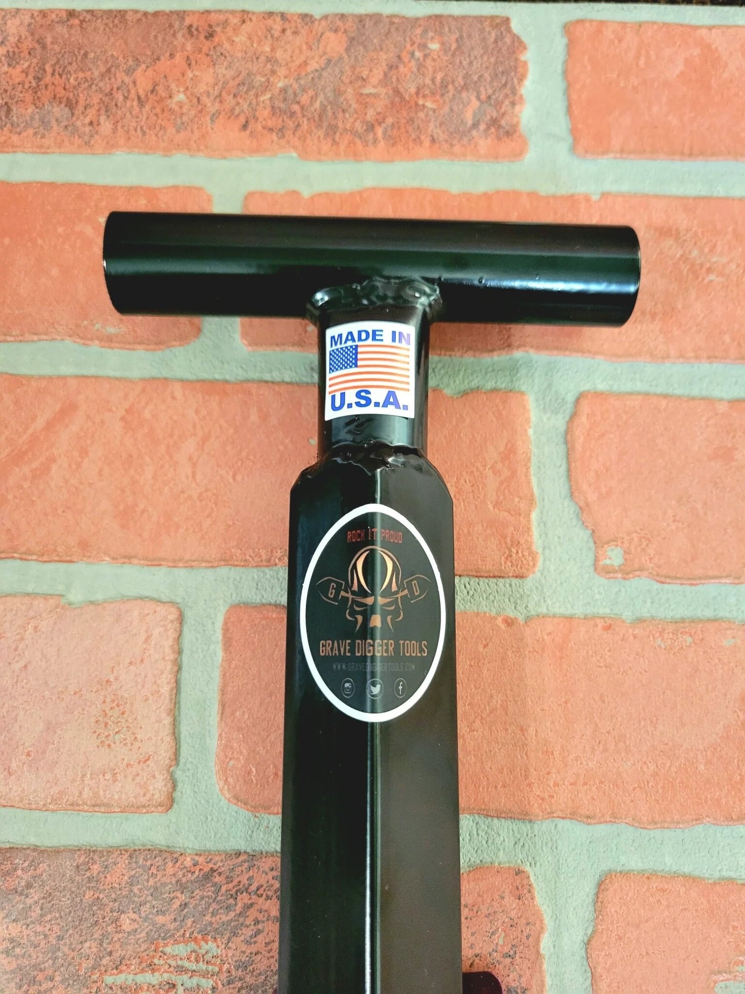 Black Tombstone Grave Digger Tools Shovel 36 Metal - Etsy