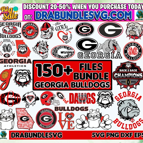 University of Georgia Logo Clipart - Etsy