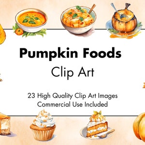 Pumpkin Foods Clipart - 23 High Quality Graphics - White & Transparent ...