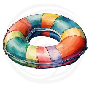 Summer Things Clipart - 25 High Quality Jpgs - White & Transparent ...