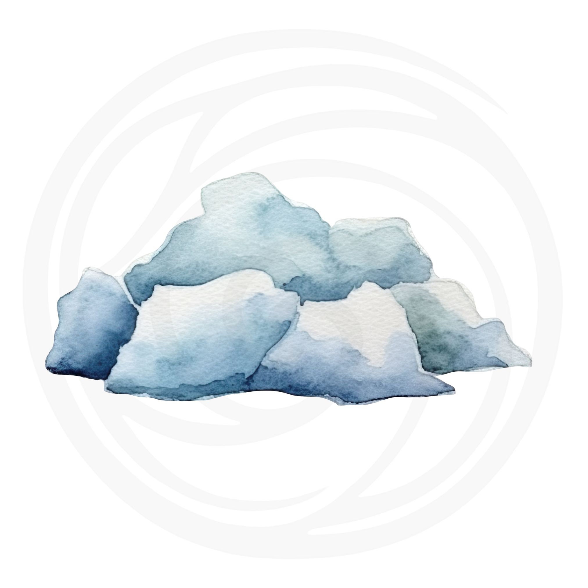White Snow Patches Clipart- 26 High Quality Pngs - White and ...