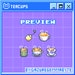 Tea & Teacup Twitch Sub Bits Badges FLAIR INCLUDED 5 Cute Pixel Art 8 ...