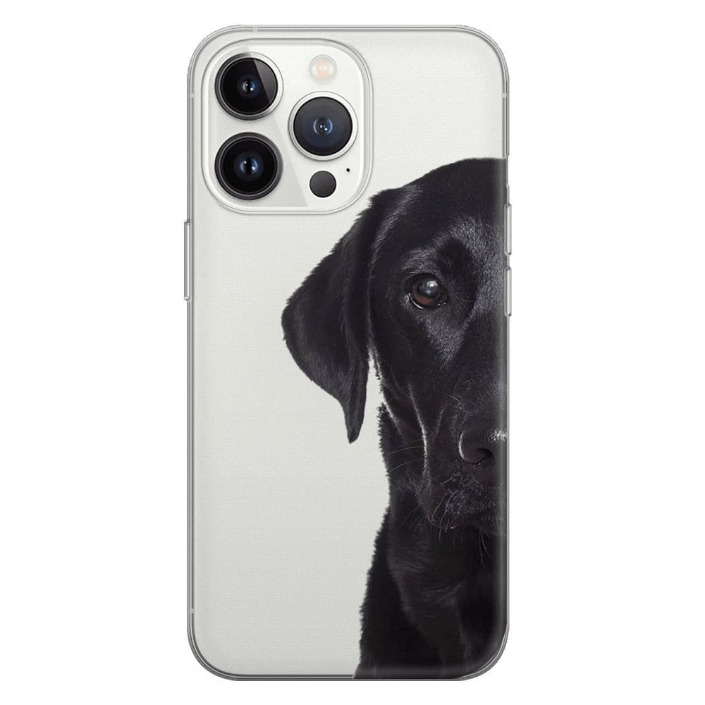 Black Lab Phone Case Black Labrador Cover for iPhone 17, 16, 15, 14, 13 ...