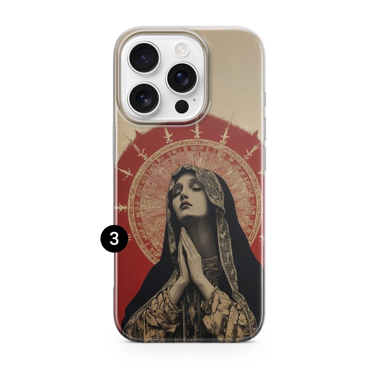 Sacred Heart Phone Case – Catholic Cover for iPhone 17, 16, 15, 14, 13 ...