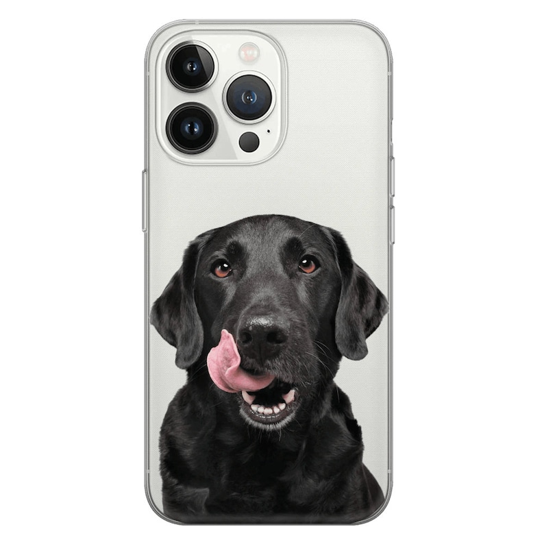 Black Lab Phone Case Black Labrador Cover for iPhone 17, 16, 15, 14, 13 ...