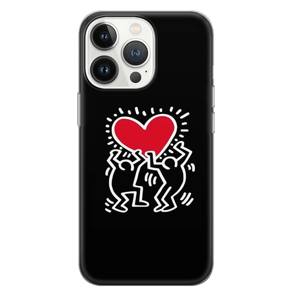 Keith Haring Phone Case Keith Cover for Iphone 14 13 12 Pro 11 - Etsy