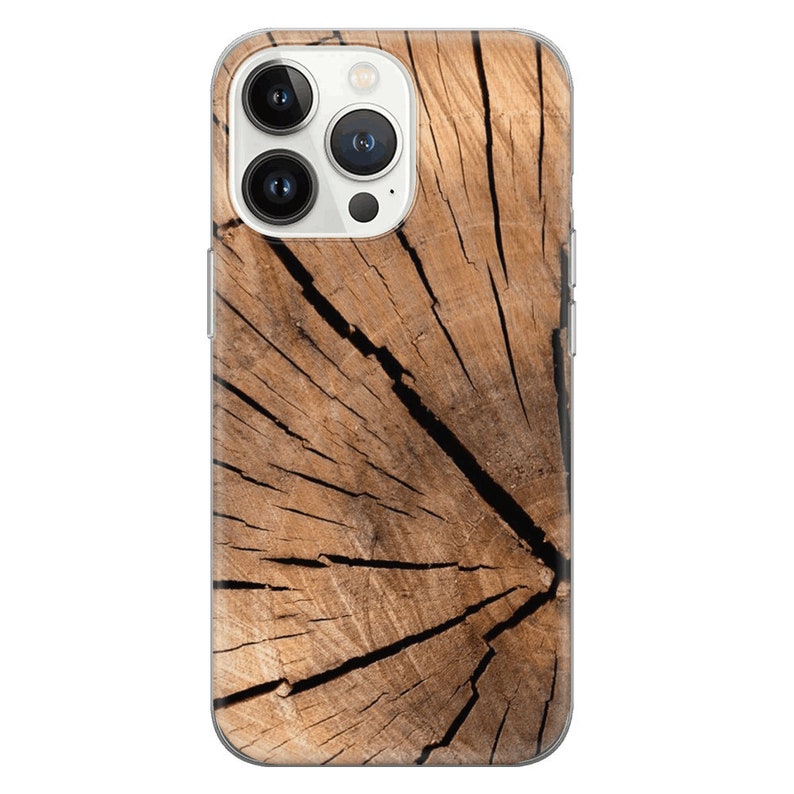 Wood Grain Phone Case Wood Design Cover for iPhone 14 13 12 Pro 11 XR 8 ...