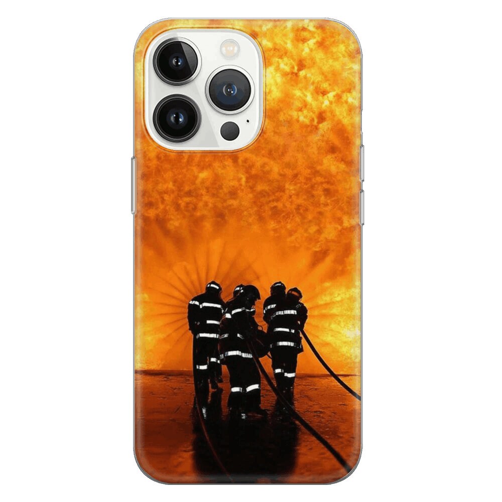 Firefighter Phone Case Fireman Cover for iPhone 14 13 12 Pro - Etsy