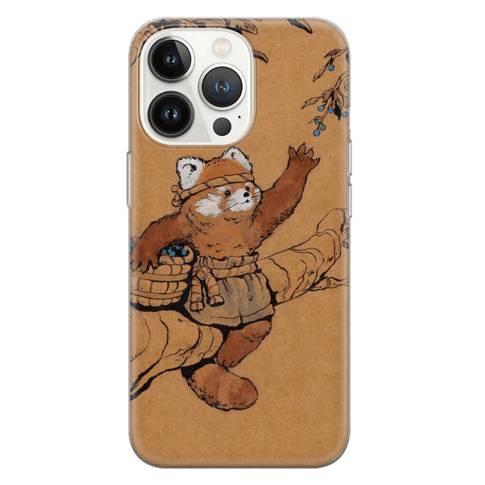 Red Panda Phone Case Red Pandas Cover for iPhone 14 13 12 Pro 11 XR 8 7 ...