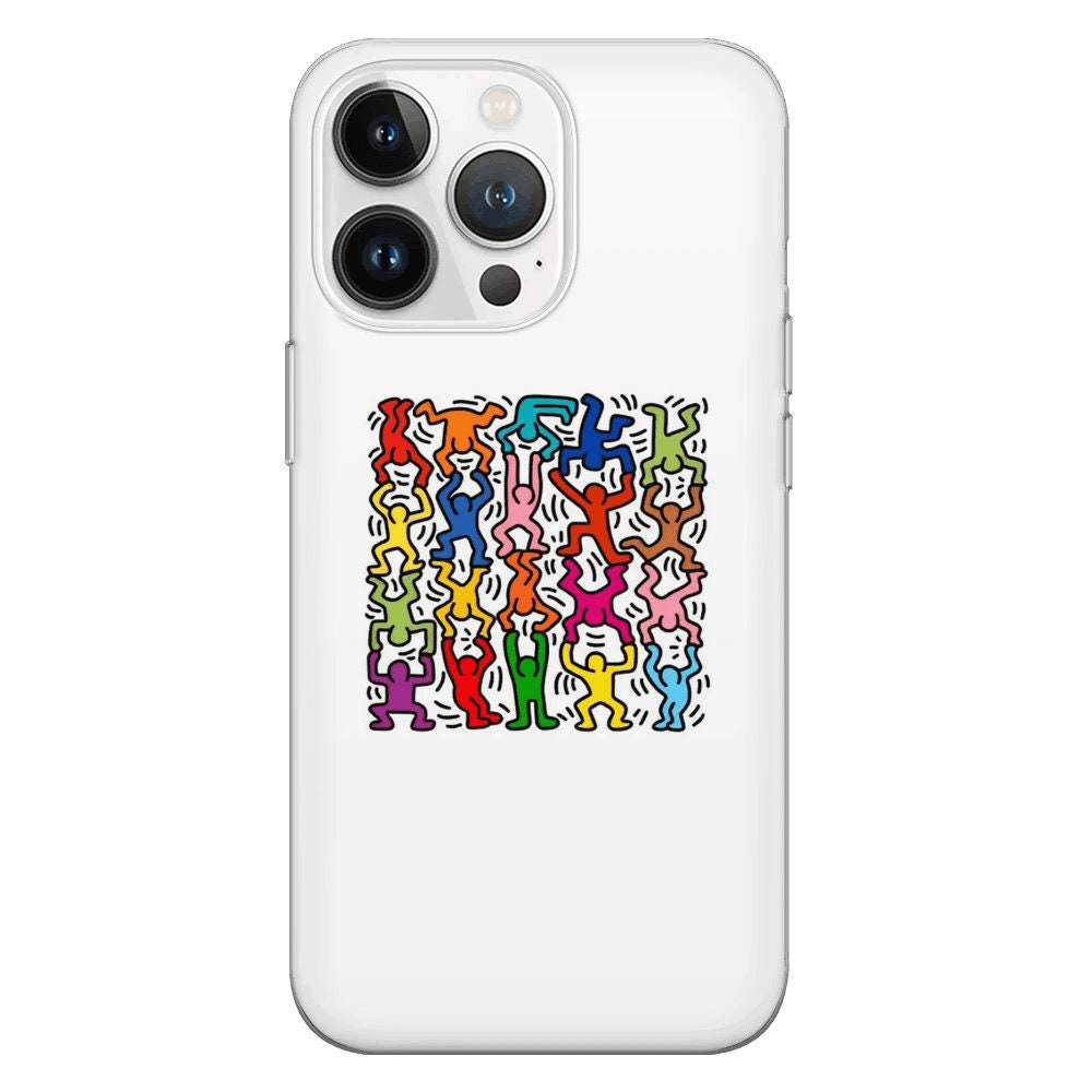 Keith Haring Phone Case Keith Cover for Iphone 14 13 12 Pro 11 - Etsy