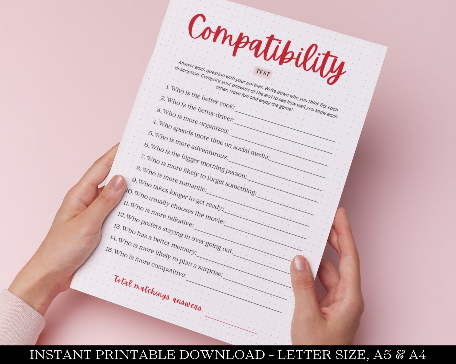 Date Night Games Bundle Printable | Couples Games for Weddings ...