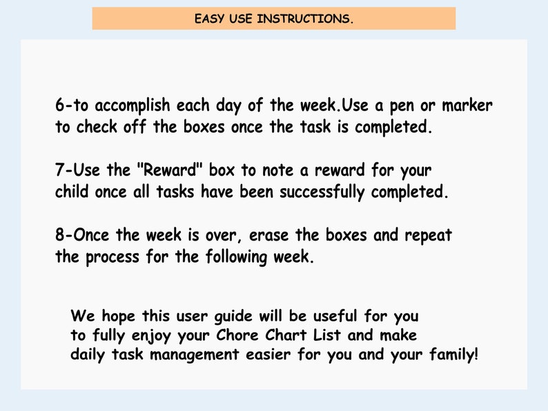 Daily Routine, Printable Daily Schedule, Responsibility Chart ...
