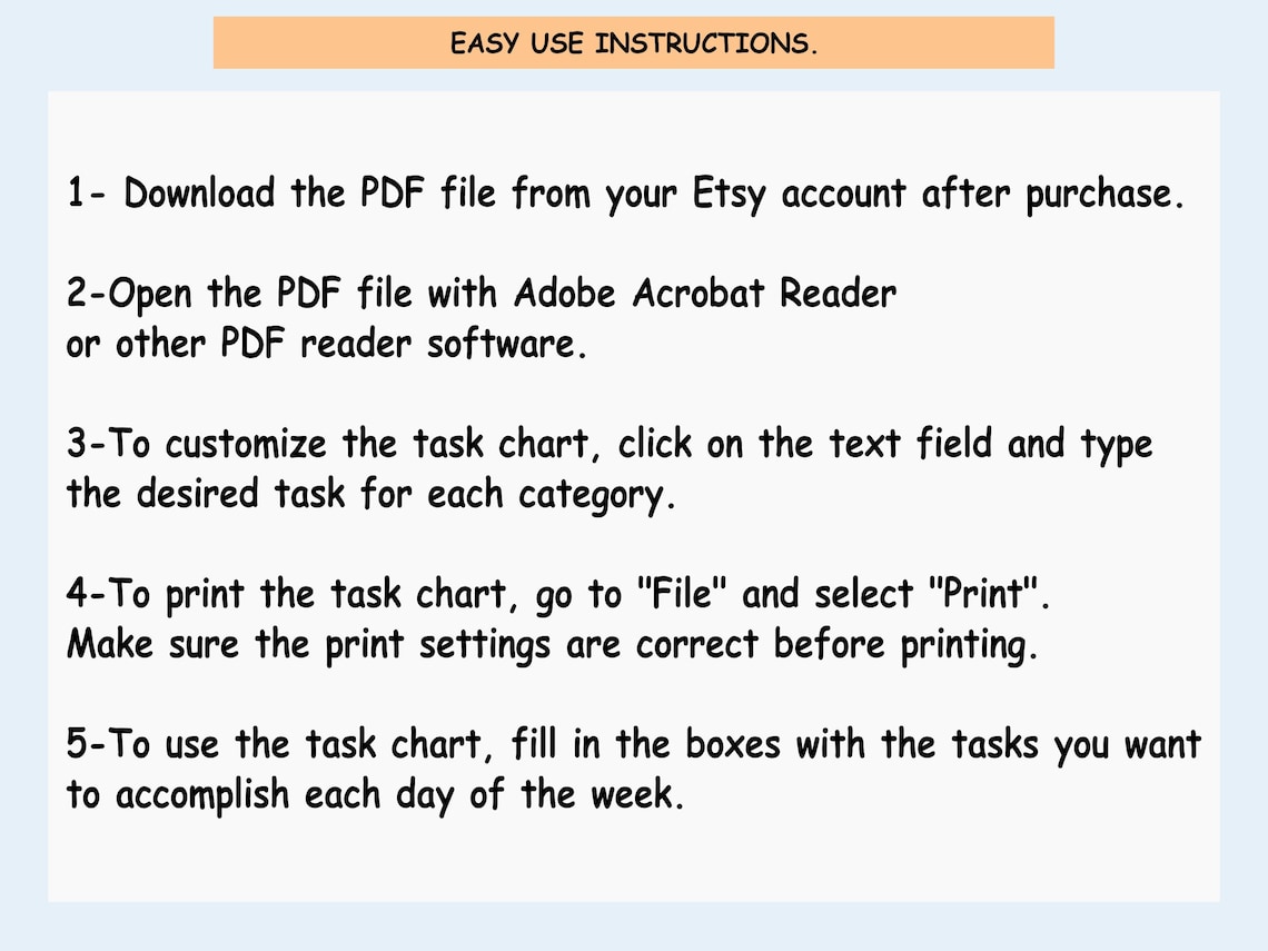 Minimal Printable To-do List, Planning Checklist PDF, Simple To-do List ...