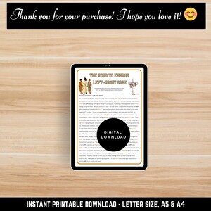 The Road to Emmaus Left Right Game - Printable Bible Story Game ...