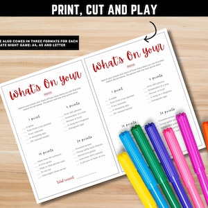 Date Night Games Bundle Printable | Couples Games for Weddings ...