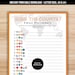 Guess the Country Emoji Pictionary | Printable Party Game | Family Fun ...