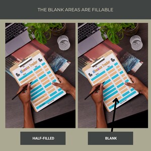 Enhanced Digital Allowance Tracker: Editable Allowance Chart for Kids ...