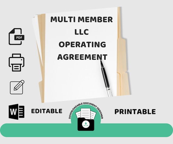 Multi Member Llc Operating Agreement Template