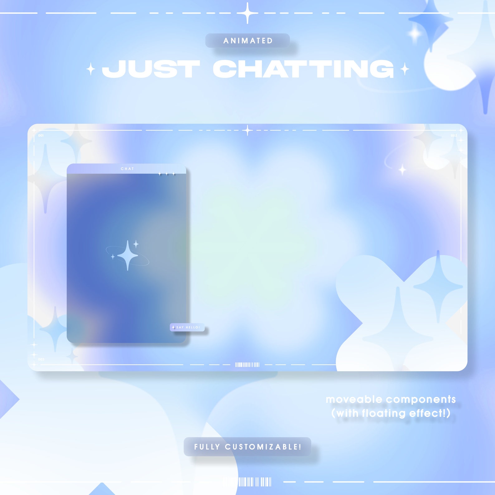 Aesthetic Y2K | Animated Stream Overlay Pack - Etsy