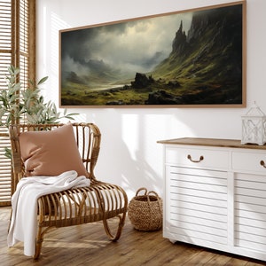 Scotland Panorama Poster Print Authentic Landscape Artwork for Living ...