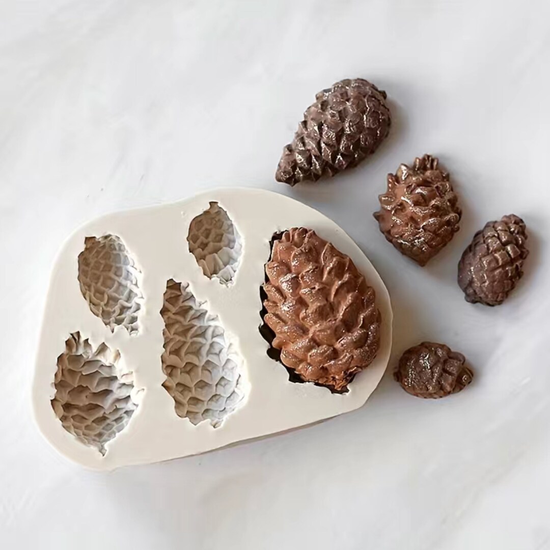 Pinecone Silicone Mold, Seasonal Baking Fondant Mold - Etsy