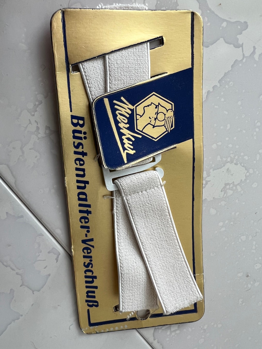 RAR 40/50s J. Vintage Merkur Bra Brassiere Clasp Special White Original ...