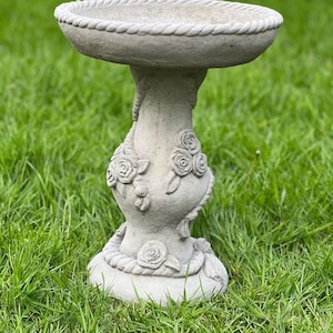 Stone/ Concrete Bird Bath TOP - Etsy