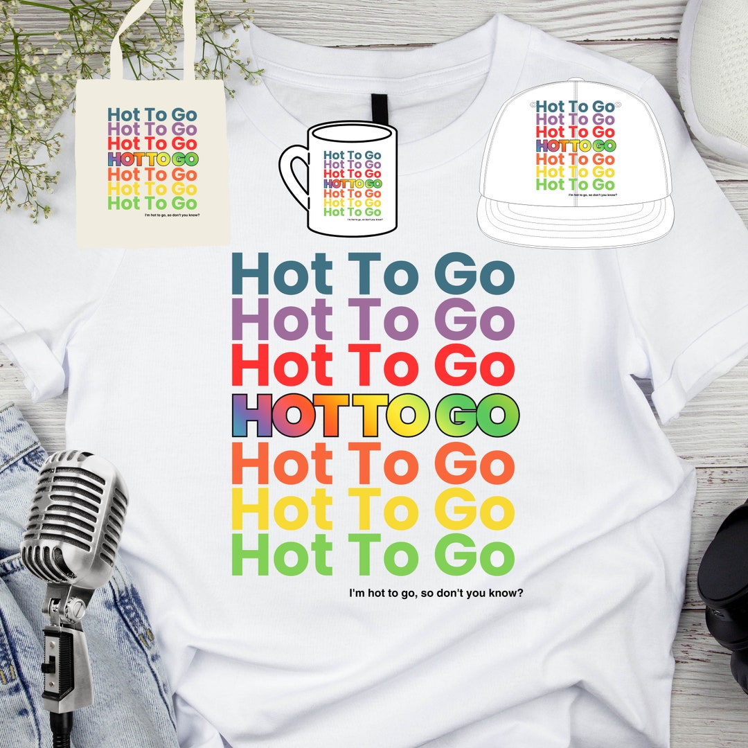 Hot to Go PNG Template Chappell Roan Hot to Go T-shirt Design Popular ...