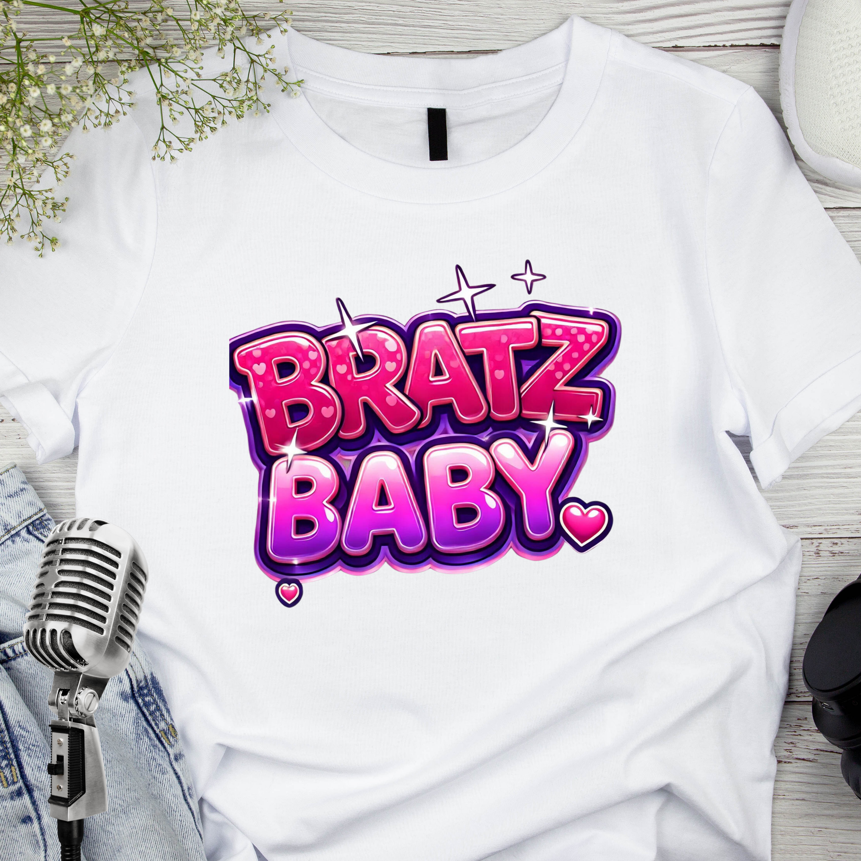 Bratz Baby PNG Canva Template Popular Y2k T-shirt Design Popular and ...