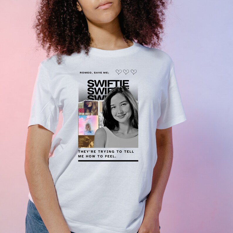 Editable Swiftie PNG Canva Template Taylor Swift Inspired T-shirt ...