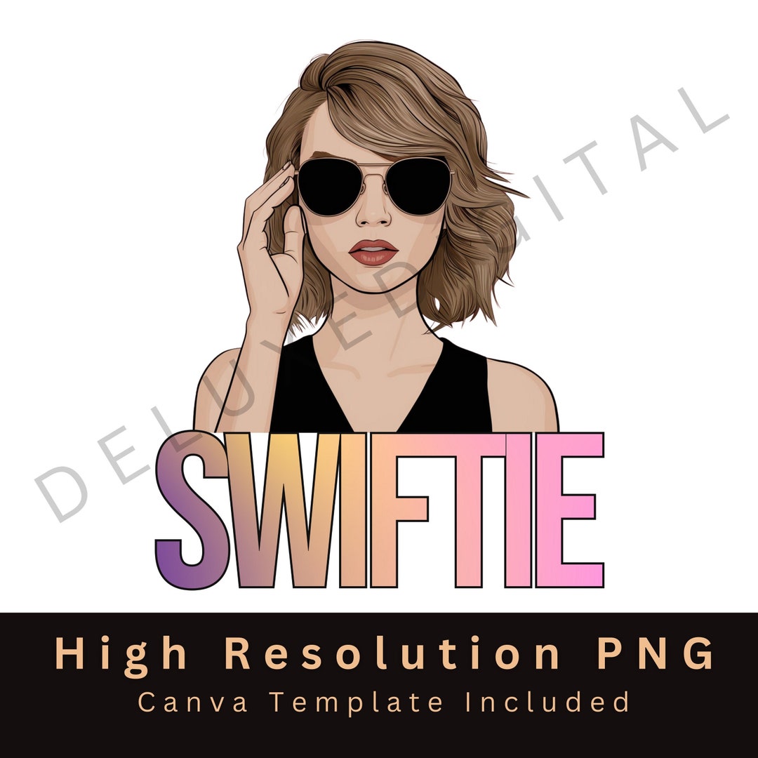 Swiftie Transparent PNG Taylor Swift Inspired T-shirt Design Popular ...