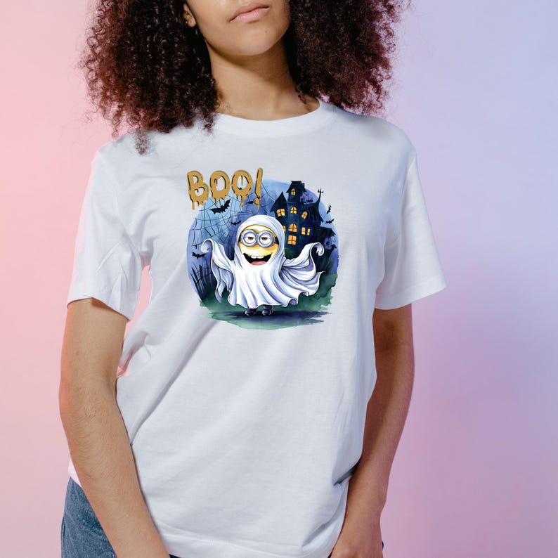 Watercolor Ghost Minion PNG, for Kid PNG, Minion Sublime PNG Design ...