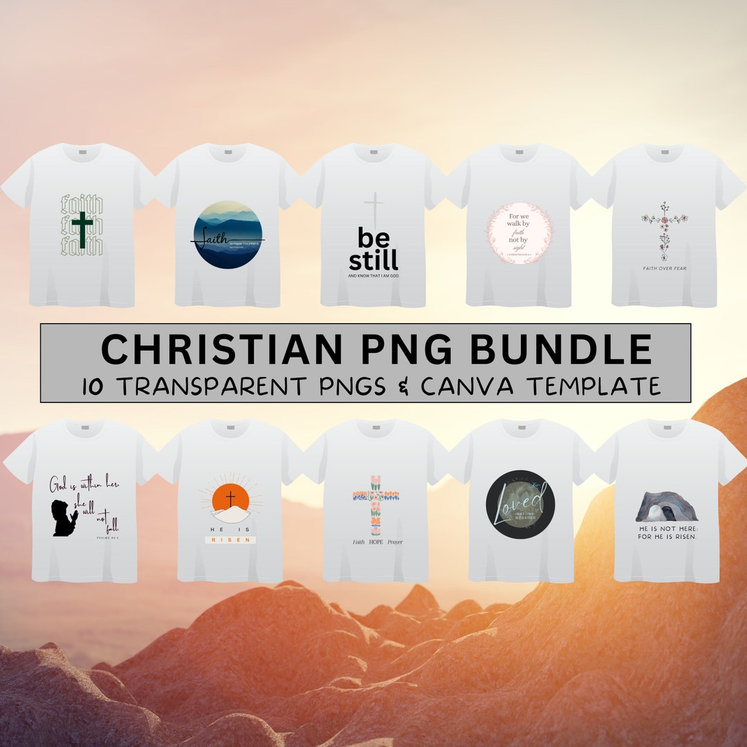 Christian PNG Bundle Christian Bible Verse Art Religious Sublimation ...