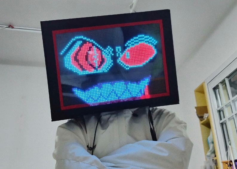 Hazbin Hotel Vox Fursuit Head Mask - Etsy Australia