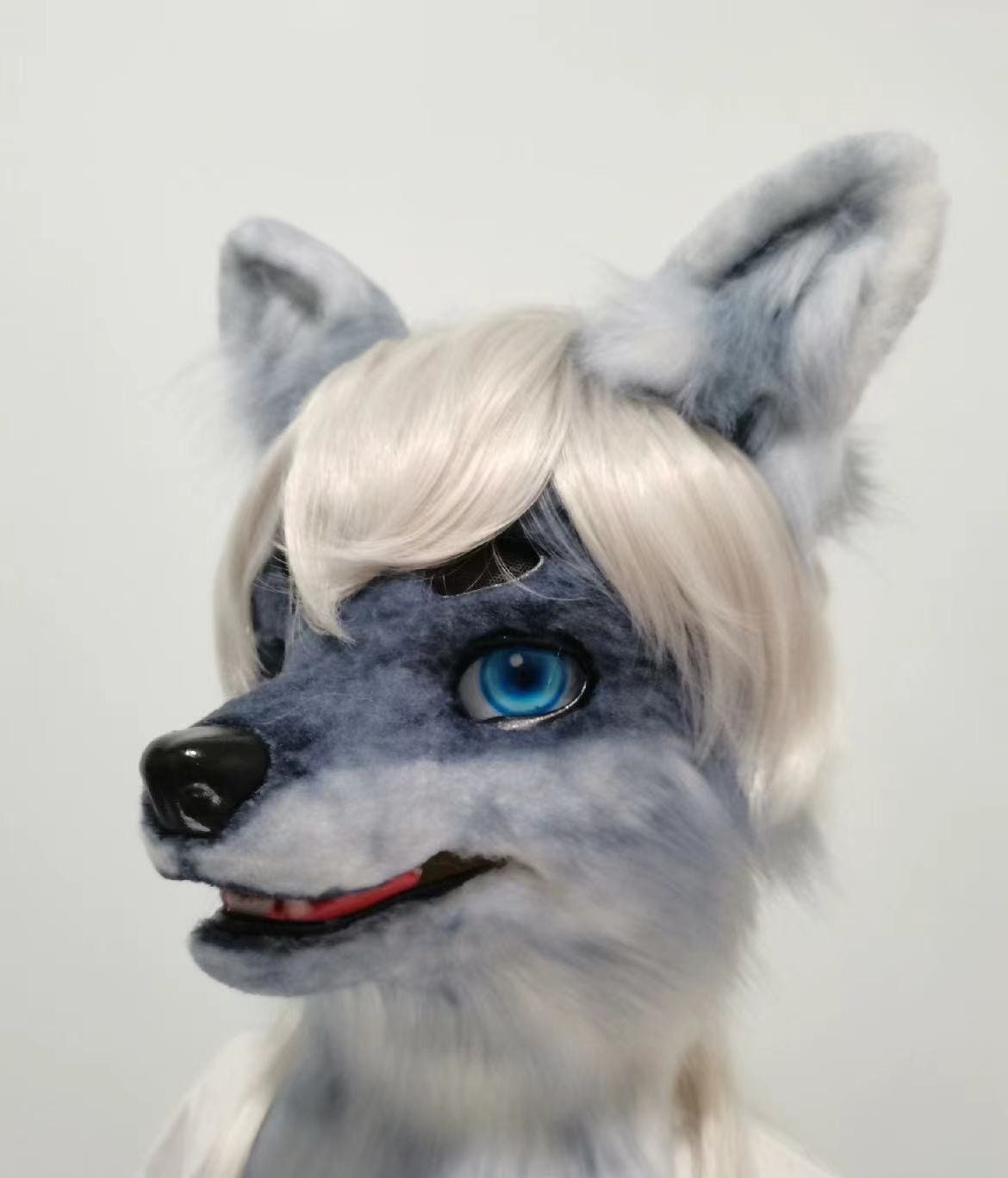 In Stock Semi-realistic Wolf Fursuit Furry Fursona Fantasy Creatures ...